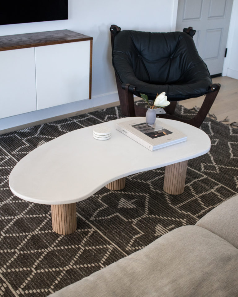 Design + Build | Kidney bean coffee table